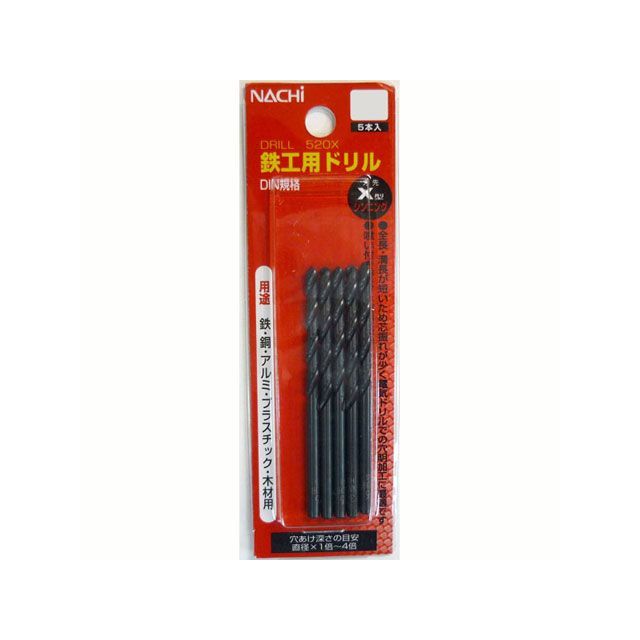 ●メーカー名：ナチ / NACHI●商品名：ナチ 鉄工ドリル シンニング 5本入り●メーカー品番：5.0mm●JANコード：4954458019502商品の保証は、メーカー保証書の内容に準じます。仕様■サイズ：5.0mm備考■喰い付きがよく...
