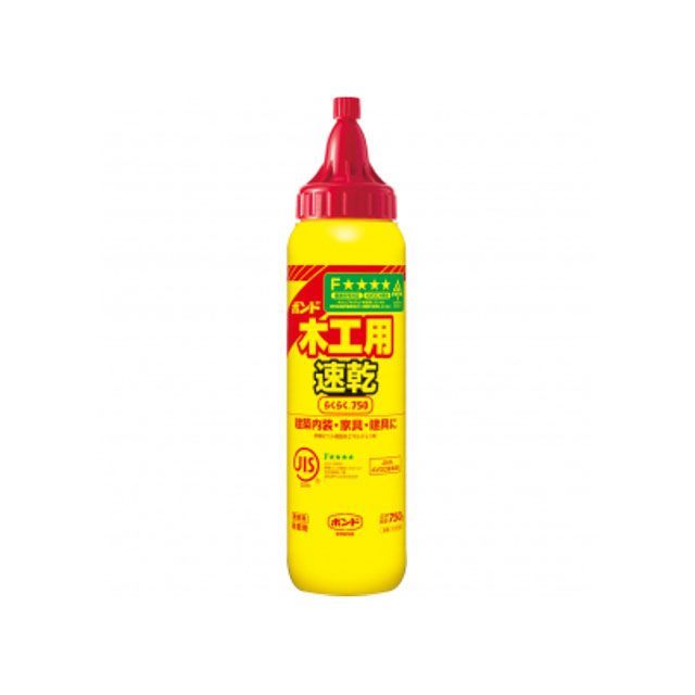 ●メーカー名：コニシ / KONISHI●商品名：ボンド 木工用速乾 750g●メーカー品番：＃40300●JANコード：4901490403004商品の保証は、メーカー保証書の内容に準じます。●用途建築内装木工事（健康住宅対応）、家具・建...