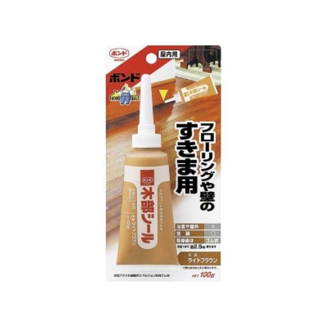 ●メーカー名：コニシ / KONISHI●商品名：ボンド 木部シール 100g●メーカー品番：＃50426●JANコード：4901490504268商品の保証は、メーカー保証書の内容に準じます。用途フローリング床・木質壁の継ぎ目にフローリン...