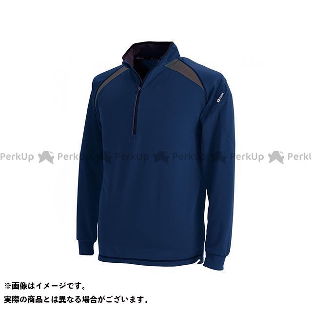 ●メーカー名：TSデザイン / TS DESIGN(ティーエスデザイン)●商品名：ロングスリーブハーフジップ（ネイビー）●サイズ S・サイズ：SSはこちら・サイズ：Mはこちら・サイズ：Lはこちら・サイズ：LLはこちら・サイズ：3Lはこちら・...