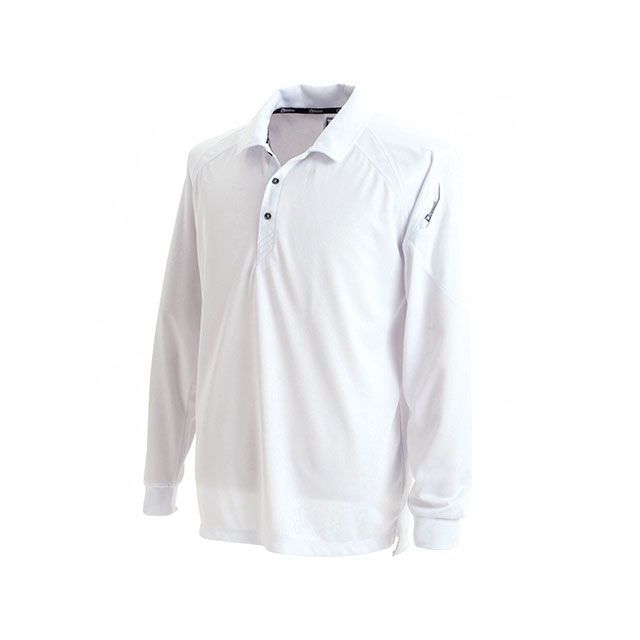●メーカー名：TSデザイン / TS DESIGN(ティーエスデザイン)●商品名：長袖ポロシャツ（ホワイト）●サイズ：SS・サイズ：Sはこちら・サイズ：Mはこちら・サイズ：Lはこちら・サイズ：LLはこちら・サイズ：3Lはこちら・サイズ：4L...