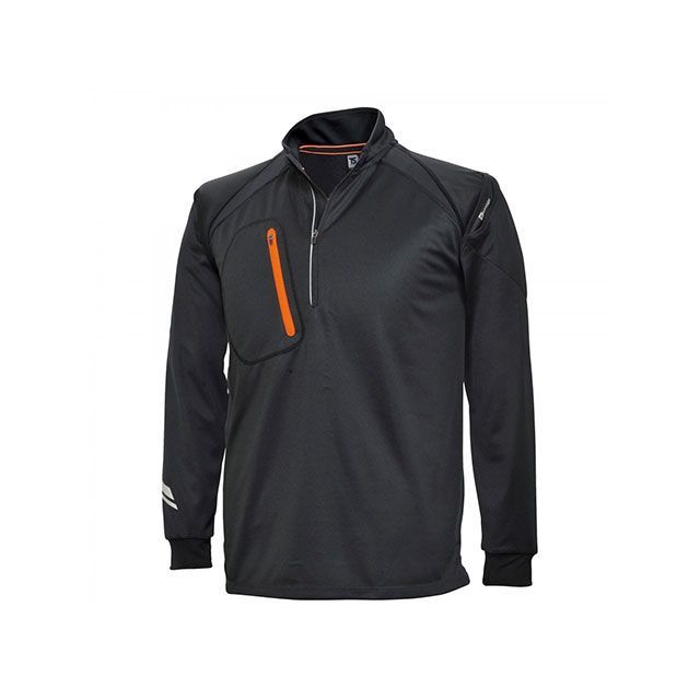 ●メーカー名：TSデザイン / TS DESIGN(ティーエスデザイン)●商品名：FLASHロングスリーブハーフジップ（ブラック）●サイズ SS・サイズ：Sはこちら・サイズ：Mはこちら・サイズ：Lはこちら・サイズ：LLはこちら・サイズ：3L...