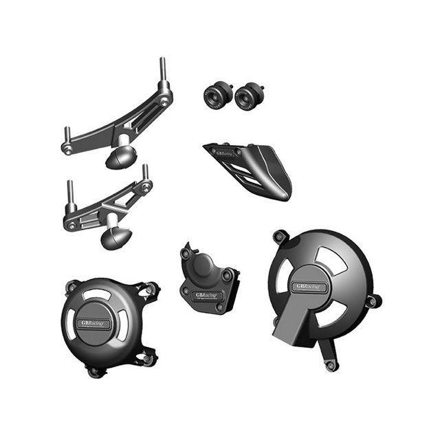 ●メーカー名：GBレーシング / GBRacing(ジービーレーシング)●商品名：Motorcycle Protection Bundle 6mm KIT ｜ CP675-CS-K-GBR●メーカー品番：gbr_CP675-CS-K-GBR...