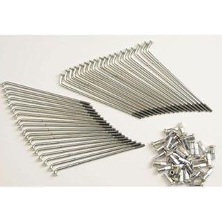 ●メーカー名：グッズ / GOODS●商品名：スチールスポーク単品 16インチ リア●メーカー品番：G5-00057商品の保証は、メーカー保証書の内容に準じます。●カラーシルバー●材質スポーク、ニップル：スチール●内容物スポーク×36本／ニ...