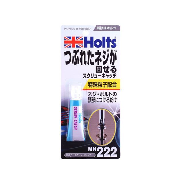 ●メーカー名：ホルツ / Holts●商品名：MH222 スクリューキャッチ 15g●メーカー品番：MH222●JANコード：4978955002225商品の保証は、メーカー保証書の内容に準じます。容量15g商品サイズ90×20×200備考...