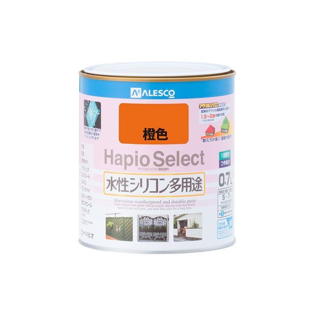 ●メーカー名：カンペハピオ / Kanpe Hapio●商品名：ハピオセレクト 橙色 0.7L●メーカー品番：・00017650291007●JANコード：4972910045777商品の保証は、メーカー保証書の内容に準じます。仕様【塗れな...