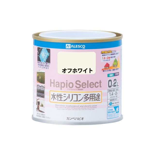●メーカー名：カンペハピオ / Kanpe Hapio●商品名：ハピオセレクト オフホワイト 0.2L●メーカー品番：・00017650191002●JANコード：4972910046767商品の保証は、メーカー保証書の内容に準じます。仕様...