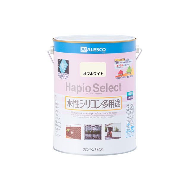 ●メーカー名：カンペハピオ / Kanpe Hapio●商品名：ハピオセレクト オフホワイト 3.2L●メーカー品番：・00017650191032●JANコード：4972910048129商品の保証は、メーカー保証書の内容に準じます。仕様...
