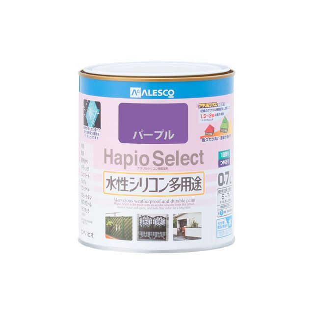 ●メーカー名：カンペハピオ / Kanpe Hapio●商品名：ハピオセレクト パープル 0.7L●メーカー品番：・00017650721007●JANコード：4972910049959商品の保証は、メーカー保証書の内容に準じます。仕様【塗...