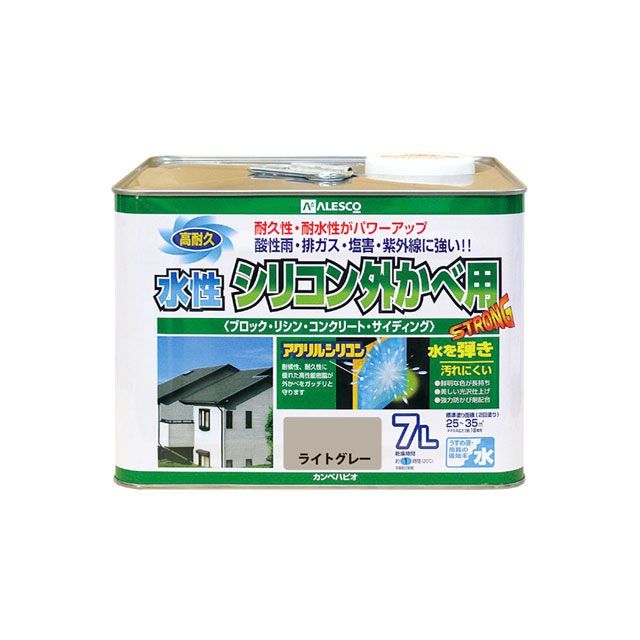 ●メーカー名：カンペハピオ / Kanpe Hapio●商品名：水性シリコン外壁用 ライトグレー 7L●メーカー品番：・00427650651070●JANコード：4972910237554商品の保証は、メーカー保証書の内容に準じます。仕様...