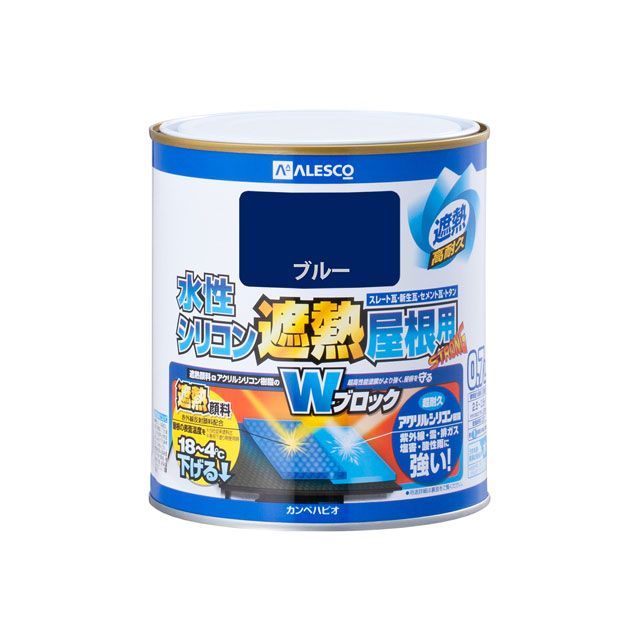 ●メーカー名：カンペハピオ / Kanpe Hapio●商品名：水性シリコン遮熱屋根用 ブルー 0.7L●メーカー品番：・00377650251007●JANコード：4972910279639商品の保証は、メーカー保証書の内容に準じます。仕...