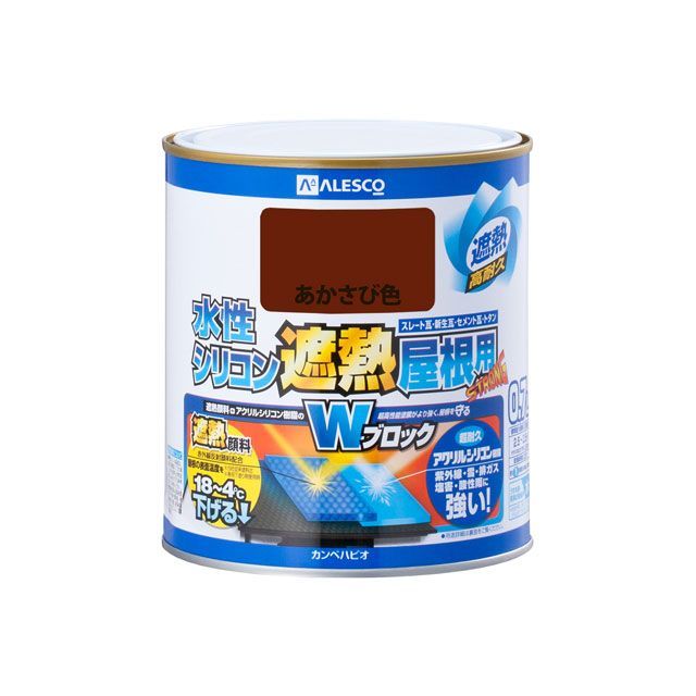 ●メーカー名：カンペハピオ / Kanpe Hapio●商品名：水性シリコン遮熱屋根用 あかさび 0.7L●メーカー品番：・00377655241007●JANコード：4972910279660商品の保証は、メーカー保証書の内容に準じます。...