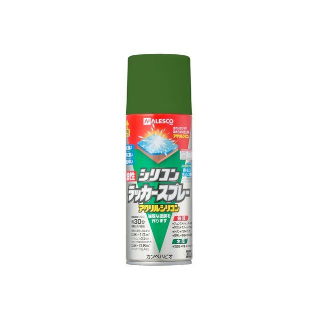 ●メーカー名：カンペハピオ / Kanpe Hapio●商品名：油性シリコンラッカー グリーンメタリック 300ML●メーカー品番：・00587644372300●JANコード：4972910362041商品の保証は、メーカー保証書の内容に...
