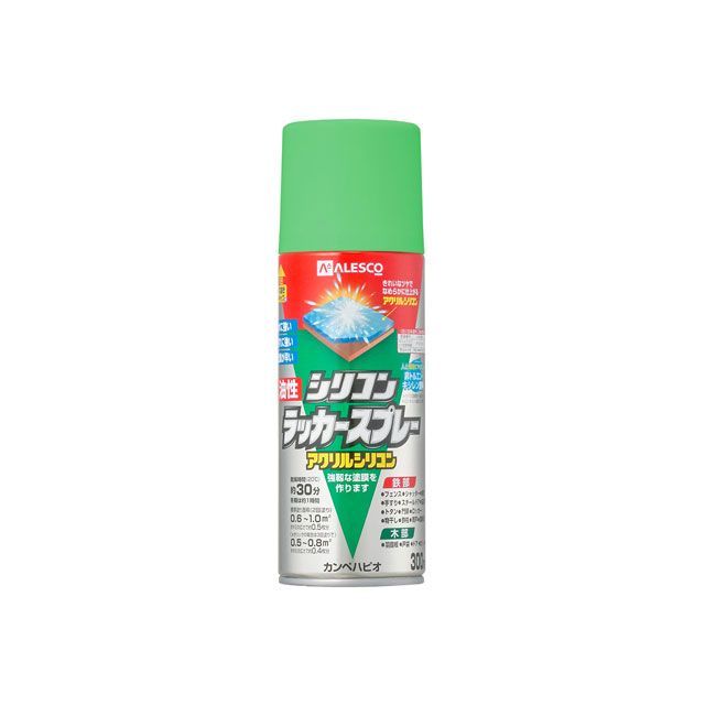 ●メーカー名：カンペハピオ / Kanpe Hapio●商品名：油性シリコンラッカー スプリンググリーン 300ML●メーカー品番：・00587644422300●JANコード：4972910362225商品の保証は、メーカー保証書の内容に...