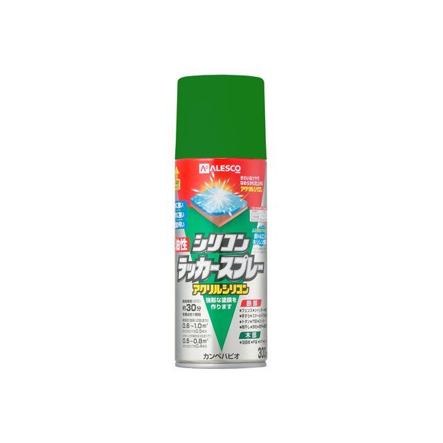 ●メーカー名：カンペハピオ / Kanpe Hapio●商品名：油性シリコンラッカー グリーン 300ML●メーカー品番：・00587644112300●JANコード：4972910362294商品の保証は、メーカー保証書の内容に準じます。...