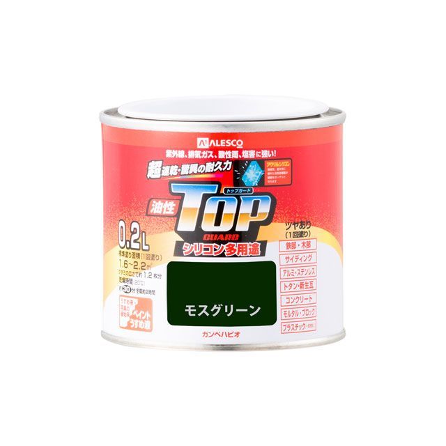 ●メーカー名：カンペハピオ / Kanpe Hapio●商品名：油性トップガード モスグリーン 0.2L●メーカー品番：・00017645081002●JANコード：4972910405656商品の保証は、メーカー保証書の内容に準じます。仕...