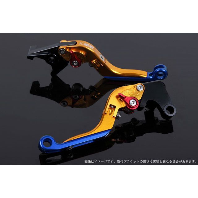 ●メーカー名：SPEEDRA(スピードラ)●商品名：アジャストレバー 可倒延長式（レバー本体カラー：ゴールド）●アジャスターカラー レッド エクステンションカラー ブルー●メーカー品番：LVGG079GD-RDBE●JANコード：45805...