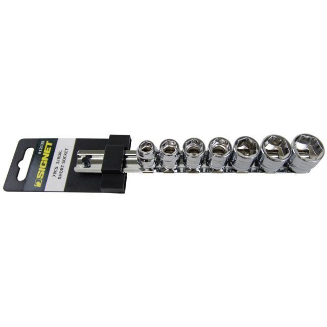 ●メーカー名：シグネット / SIGNET●商品名：12135 3/8差込 7点組 ショートソケットセット6角形状●メーカー品番：12135●JANコード：4712818939736商品の保証は、メーカー保証書の内容に準じます。●セット内容...
