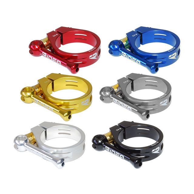●メーカー名：リデア（自転車） / RIDEA(リデア)●商品名：GH Seat Post Clamp Q/R φ40mm●カラー シルバー・カラー：ゴールドはこちら・カラー：ブラックはこちら●メーカー品番：GH●JANコード：451067...
