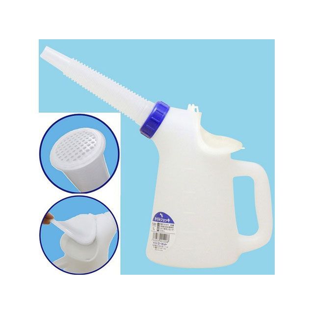 ●メーカー名：AZオイル / az-oil(エーゼットオイル)●商品名：オイルジョッキ 2L フタ＆こし網付●メーカー品番：PJ012●JANコード：4960833012204●メーカー直送品・代金引換でのご注文不可（ご注文が入った場合、キ...