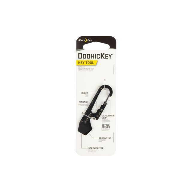 ●メーカー名：ナイトアイズ / NiteIze●商品名：NI03037 ドゥーヒッキー ブラック●メーカー品番：NI03037●JANコード：0094664030374商品の保証は、メーカー保証書の内容に準じます。特徴■沢山の鍵を一つにまと...