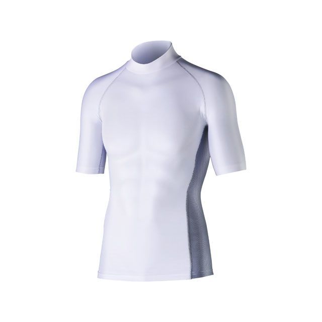 ●メーカー名：ボディタフネス / BODY TOUGHNESS●商品名：JW-624 冷感消臭 ショートスリーブハイネック（ホワイト）●サイズ L・サイズ：Sはこちら・サイズ：Mはこちら・サイズ：LLはこちら●メーカー品番：JW-624/W...