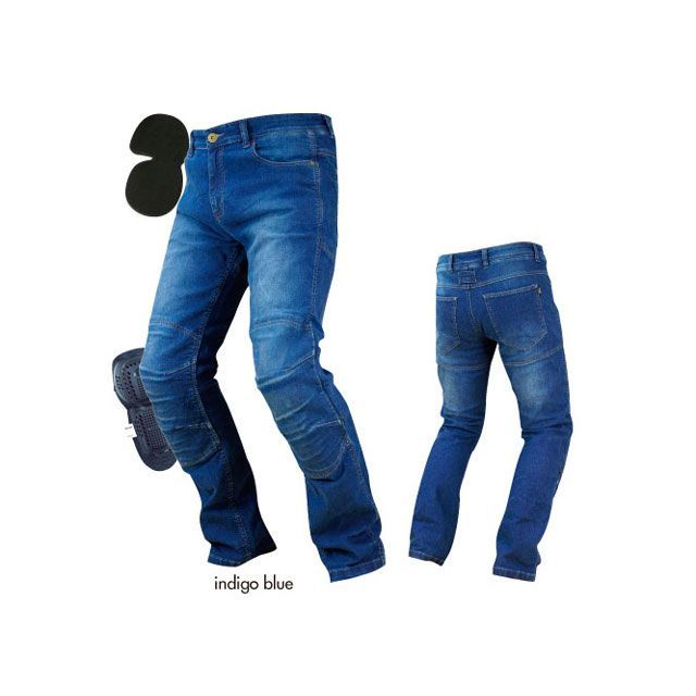 ●メーカー名：コミネ / KOMINE●商品名：PK-726 フルイヤーケブラーデニムジーンズ●カラー インディゴブルー サイズ L・カラー：ブラック サイズ：WSはこちら・カラー：ブラック サイズ：WLはこちら・カラー：ブラック サイズ：...