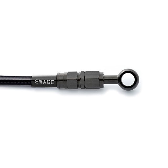●メーカー名：スウェッジライン / SWAGE-LINE●商品名：リアホースキット●ホースエンド ステンレスブラック ホースカラー ブラック●メーカー品番：BTRB0028●JANコード：4550255190774弊社ではカスタムオーダー（...