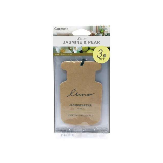 ●メーカー名：カーメイト / CARMATE●商品名：ルーノ ハンギングペーパー ジャスミン＆ペアー（H1462）●メーカー品番：H1462●JANコード：4973007313557商品の保証は、メーカー保証書の内容に準じます。香りジャスミ...