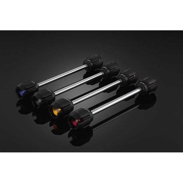 ●メーカー名：バイカーズ / BIKERS●商品名：フロントアクスルスライダー●カラー グレー・カラー：ブラックはこちら・カラー：ブルーはこちら・カラー：グリーンはこちら・カラー：ライトゴールドはこちら・カラー：オレンジゴールドはこちら・カ...