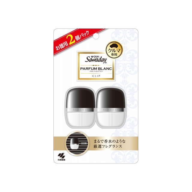 ●メーカー名：小林製薬 / Kobayashi Pharmaceutical(コバヤシセイヤク)●商品名：サワデーパルファムクリップ2P ブラン（051962）●メーカー品番：・051962●JANコード：4987072051962商品の保...
