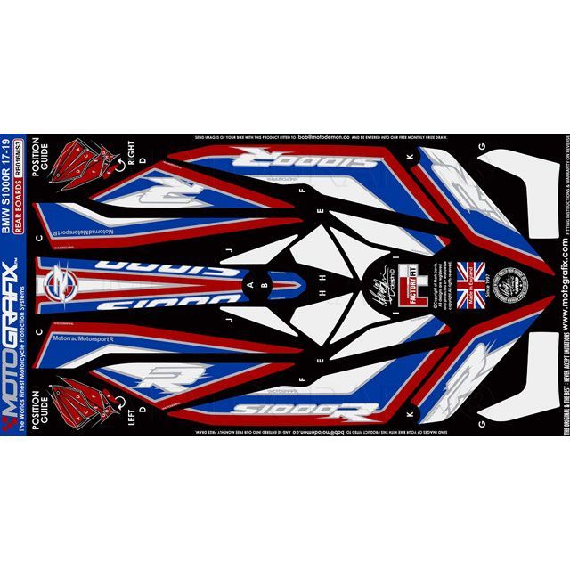 ●メーカー名：モトグラフィックス / MOTOGRAFIX●商品名：ボディパッド リア●メーカー品番：MT-RB016MS3●JANコード：4580041241199当商品はお客様ご注文後の海外輸入となります。通常時で1ヶ月半ほど入荷日数を...