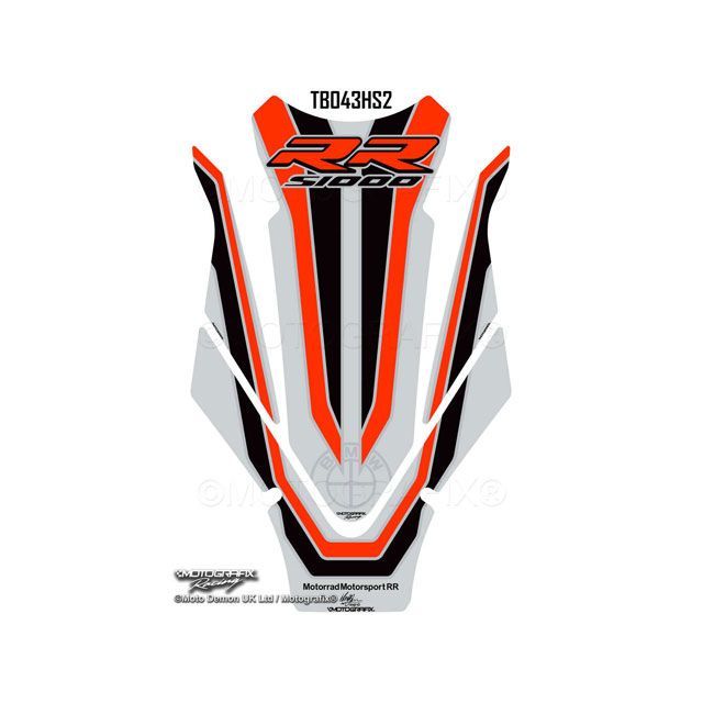 ●メーカー名：モトグラフィックス / MOTOGRAFIX●商品名：タンクパッド シルバー/ブラック/オレンジ●メーカー品番：MT-TB043HS2●JANコード：4580041243506当商品はお客様ご注文後の海外輸入となります。通常時...