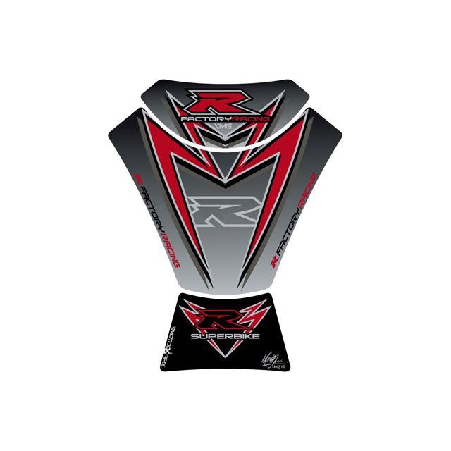 ●メーカー名：モトグラフィックス / MOTOGRAFIX●商品名：タンクパッド シルバー/レッド●メーカー品番：MT-TS024SR●JANコード：4580041223737当商品はお客様ご注文後の海外輸入となります。通常時で1ヶ月半ほど...