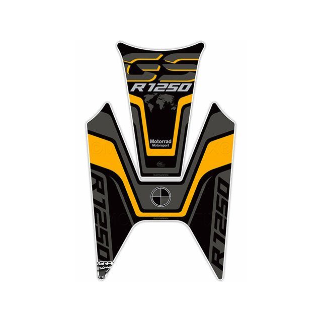 ●メーカー名：モトグラフィックス / MOTOGRAFIX●商品名：タンクパッド ブラック/イエロー●メーカー品番：MT-TB037KY●JANコード：4580041225755当商品はお客様ご注文後の海外輸入となります。通常時で1ヶ月半ほ...