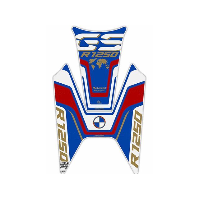 ●メーカー名：モトグラフィックス / MOTOGRAFIX●商品名：タンクパッド レッド/ホワイト/ブルー/ゴールド●メーカー品番：MT-TB037RWBA●JANコード：4580041225779当商品はお客様ご注文後の海外輸入となります...