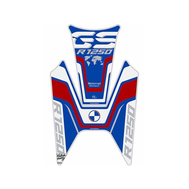 ●メーカー名：モトグラフィックス / MOTOGRAFIX●商品名：タンクパッド レッド/ホワイト/ブルー/シルバー●メーカー品番：MT-TB037RWBS●JANコード：4580041225786当商品はお客様ご注文後の海外輸入となります...