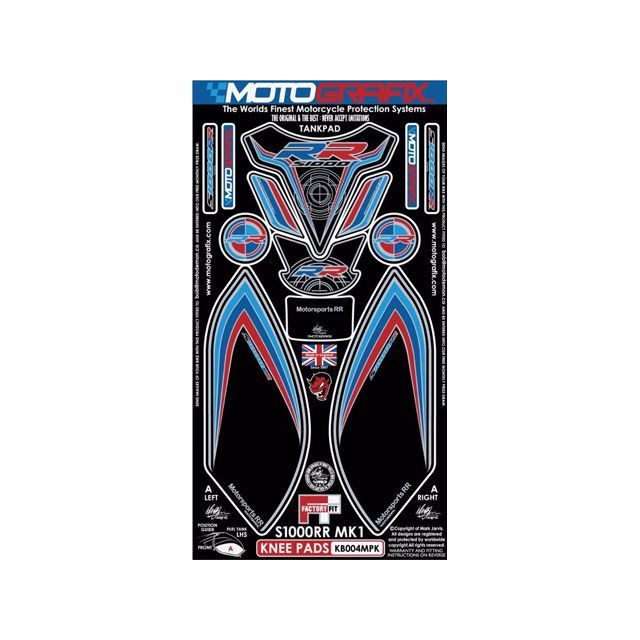 ●メーカー名：モトグラフィックス / MOTOGRAFIX●商品名：ボディパッド ニー ブラック/ブルー/レッド●メーカー品番：MT-KB004MPK●JANコード：4580041201810当商品はお客様ご注文後の海外輸入となります。通常...