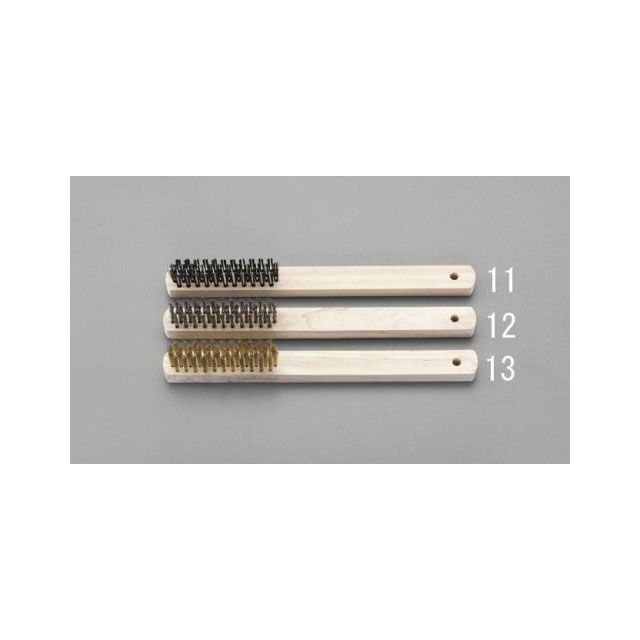 ●メーカー名：エスコ / ESCO●商品名：270mm 4行 ワイヤーブラシ（鋼線）●メーカー品番：EA109DB-11●JANコード：4548745310795商品の保証は、メーカー保証書の内容に準じます。備考■行数…4行■全長…270m...