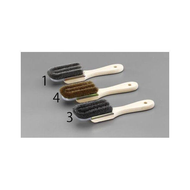 ●メーカー名：エスコ / ESCO●商品名：225mm 柄付ブラシ（真鍮製/3行・直）●メーカー品番：EA109KE-4●JANコード：4548745967227商品の保証は、メーカー保証書の内容に準じます。備考■ブラシ材質…真鍮（φ0.1...