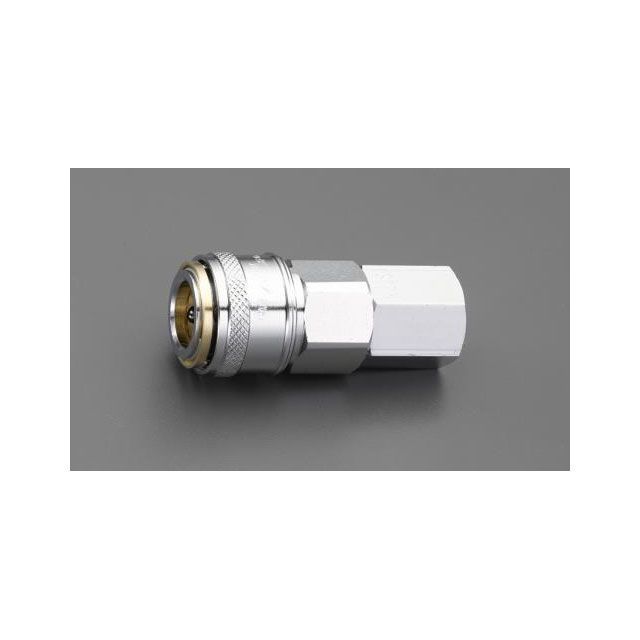 ●メーカー名：エスコ / ESCO●商品名：Rc 3/8” 雌ねじカップリング（ワンプッシュ）●メーカー品番：EA140DR-3●JANコード：4518340423404商品の保証は、メーカー保証書の内容に準じます。備考■型…20型■エアー...