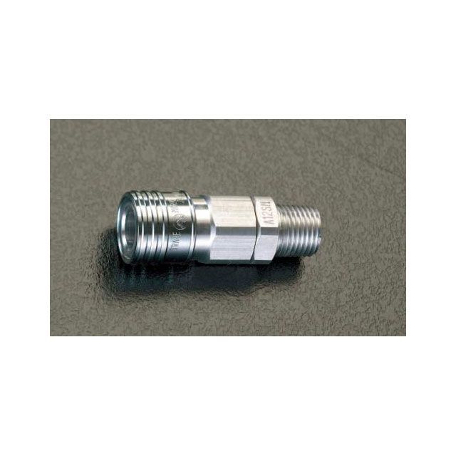 ●メーカー名：エスコ / ESCO●商品名：R 1/4” 雄ねじカップリング●メーカー品番：EA140CH-1●JANコード：4518340332485商品の保証は、メーカー保証書の内容に準じます。備考■使用圧力…0.98MPa■エアー用■...