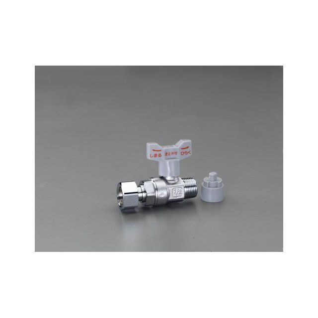 ●メーカー名：エスコ / ESCO●商品名：R1/2” xG1/2” 逆止弁付ボールバルブ（片ナット付）●メーカー品番：EA425A-11●JANコード：4548745945423商品の保証は、メーカー保証書の内容に準じます。備考■材質…黄...