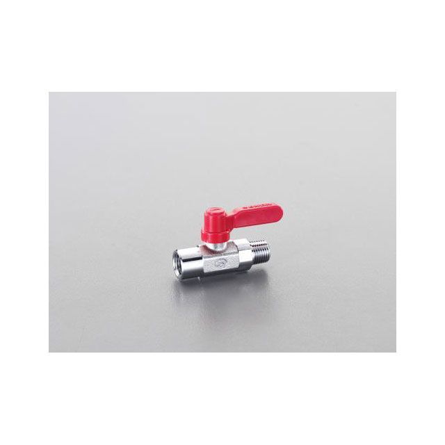 ●メーカー名：エスコ / ESCO●商品名：Rc3/8”xR 3/8” ミニボールバルブ（ロングハンドル）●メーカー品番：EA425AG-13●JANコード：4548745959390商品の保証は、メーカー保証書の内容に準じます。備考■材質...