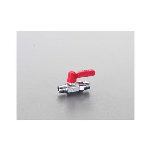 ●メーカー名：エスコ / ESCO●商品名：R 3/8”xR 3/8” ミニボールバルブ（ロングハンドル）●メーカー品番：EA425AG-23●JANコード：4548745972221商品の保証は、メーカー保証書の内容に準じます。備考■材質...