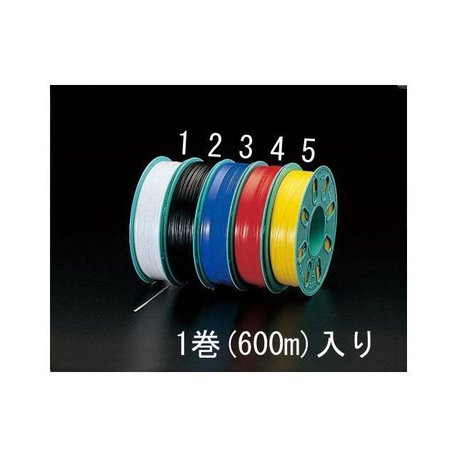 ●メーカー名：エスコ / ESCO●商品名：4.0mmx600m ビニタイ（PVC製/青）●メーカー品番：EA475VA-3●JANコード：4518340595606商品の保証は、メーカー保証書の内容に準じます。備考■色…青■材質…スチール...