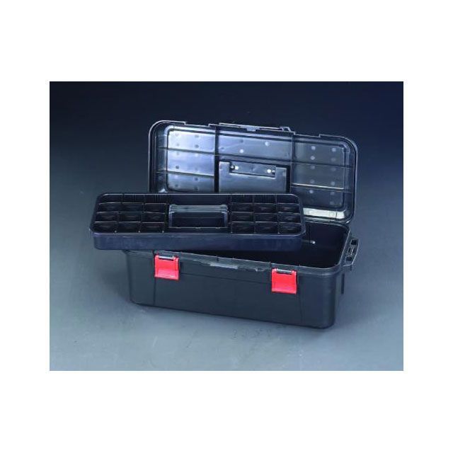 ●メーカー名：エスコ / ESCO●商品名：500x257x224mm 工具箱（中皿付）●メーカー品番：EA507MD-1●JANコード：4518340165984商品の保証は、メーカー保証書の内容に準じます。備考■中皿付■材質…耐衝撃コポ...