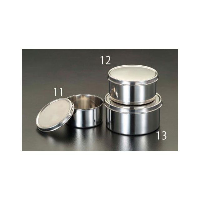 ●メーカー名：エスコ / ESCO●商品名：φ140x75mm 丸 缶（ステンレス製）●メーカー品番：EA508SA-13●JANコード：4518340333536商品の保証は、メーカー保証書の内容に準じます。備考■材質…ステンレス（18-...