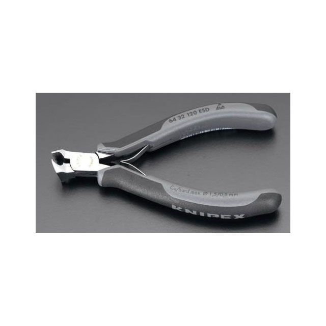 ●メーカー名：エスコ / ESCO●商品名：120mm 精密用エンドニッパー（ESDグリップ/バネ付）●メーカー品番：EA536KE-33●JANコード：4518340096394商品の保証は、メーカー保証書の内容に準じます。備考■メーカー...