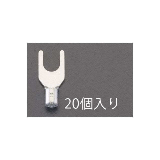 ●メーカー名：エスコ / ESCO●商品名：1.25Y-4S Y形 裸圧着端子（20個）●メーカー品番：EA538MG-2A●JANコード：4550061282007商品の保証は、メーカー保証書の内容に準じます。備考■型式…1.25-4■単...
